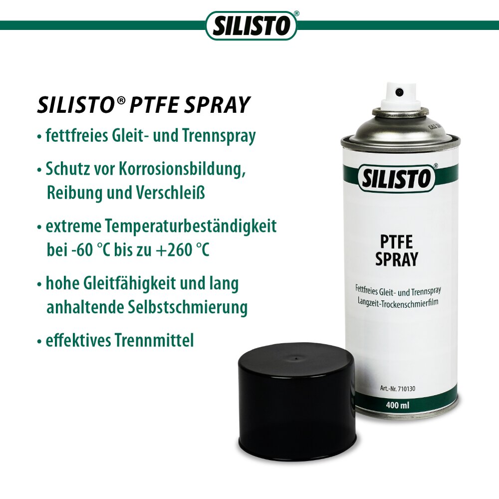 SILISTO PTFE Spray, Teflonspray, 400 ml