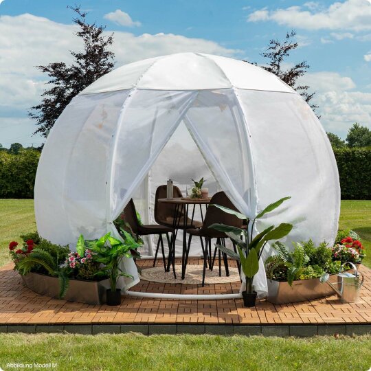 Einzigartige runde Gartenpavillons | Garten Iglu Winterfest!